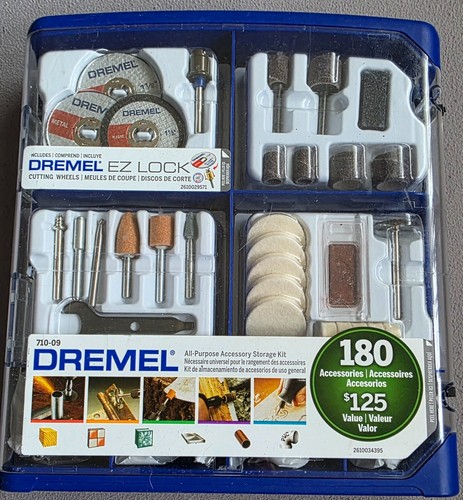 Dremel 710-09 All-Purpose Rotary Accessory Kit (180-Piece) | eBay Australia