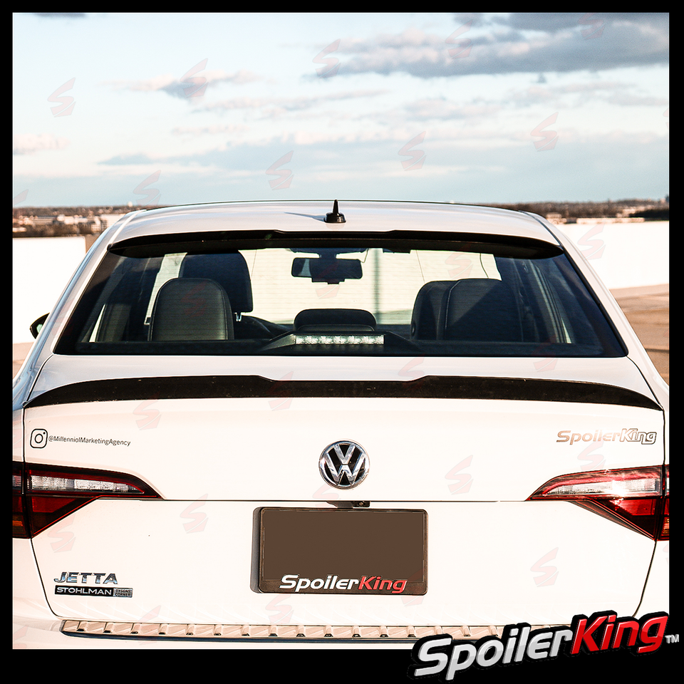 COMBO Rear Trunk & Rear Window Spoiler Fits VW Jetta MK7 2019-on 284QC ...
