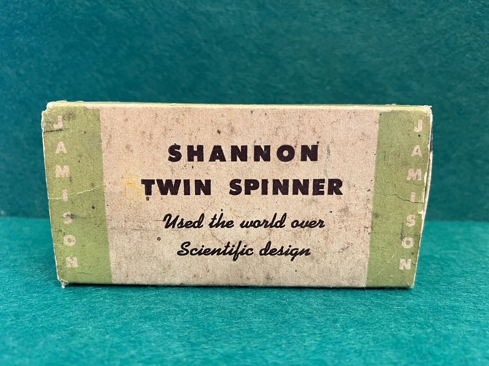 Vintage Jamison Shannon Twin Spinner Fishing Lure, No. 2, Early Version ...