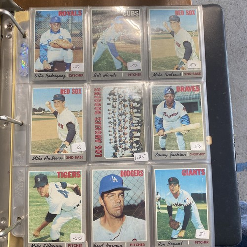 1970 Topps Baseball Lot of 9 cards Low grade | eBay