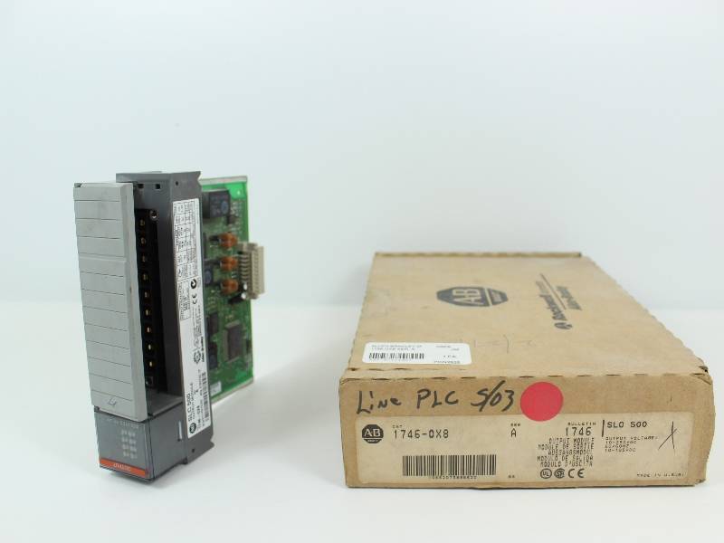 ALLEN-BRADLEY 1746-OX8 SER. A NSFB - PLC | eBay