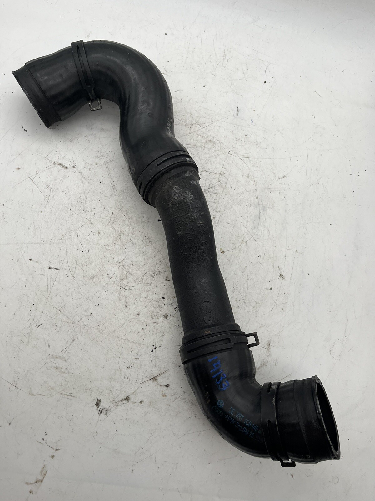 1998-2003 VW 1.9 TDI ALH Beetle Intercooler Pressure Hose 1C0145762K ...