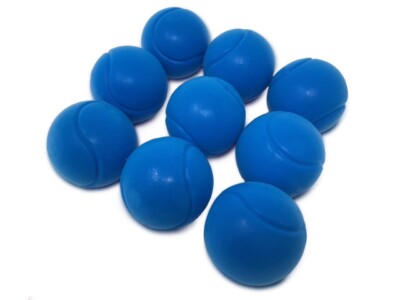 E-Deals 70mm Soft Foam/Sponge Balls - Pack of 9 Blue | eBay UK