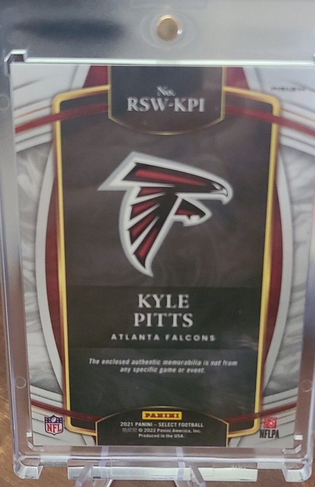 Kyle Pitts 2021 Panini select rookie patch no.RSW-KPI | eBay