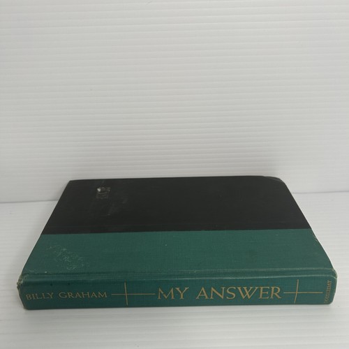 MY ANSWER - Billy Graham 1960 First Edition Hardcover | eBay