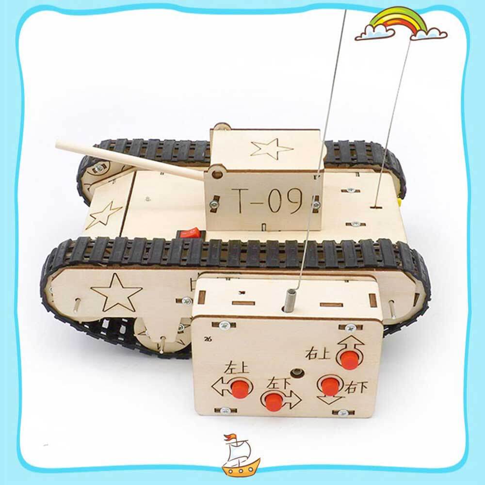 Tank Model Kits Assembly 3D Puzzles for Children Boy Girls Birthday ...