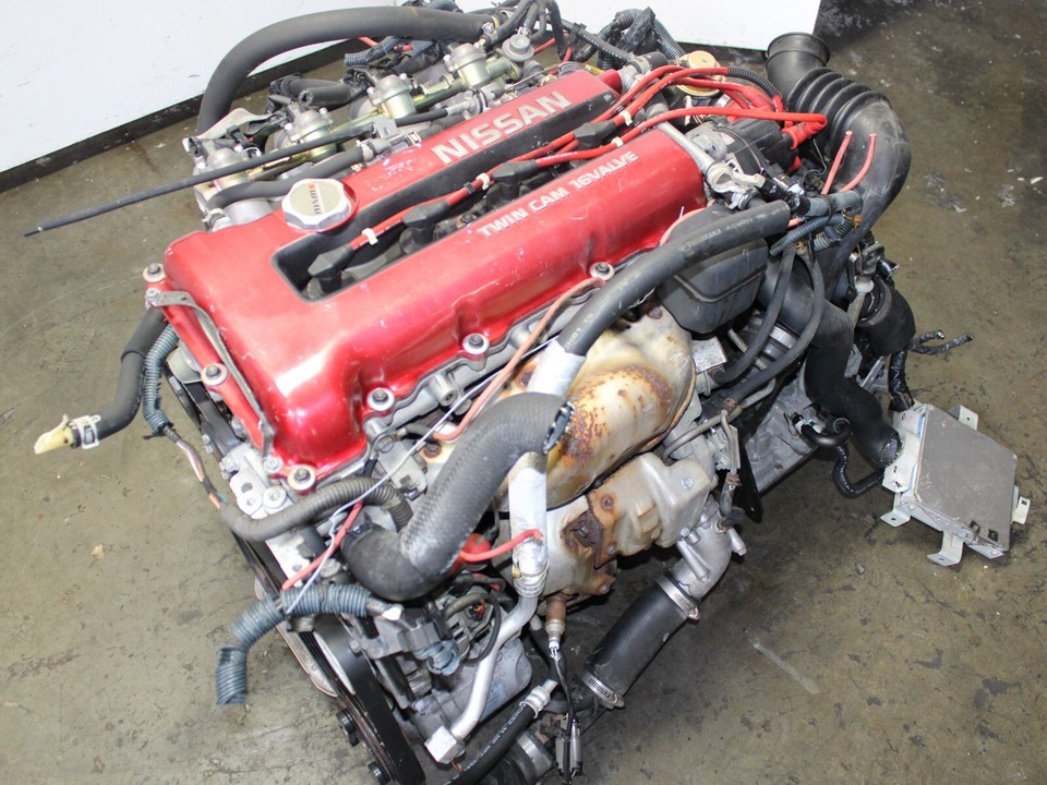 NISSAN BLUEBIRD ENGINE 4CYL 2.0L JDM SR20DET TURBO MOTOR AWD AUTOMATIC ...