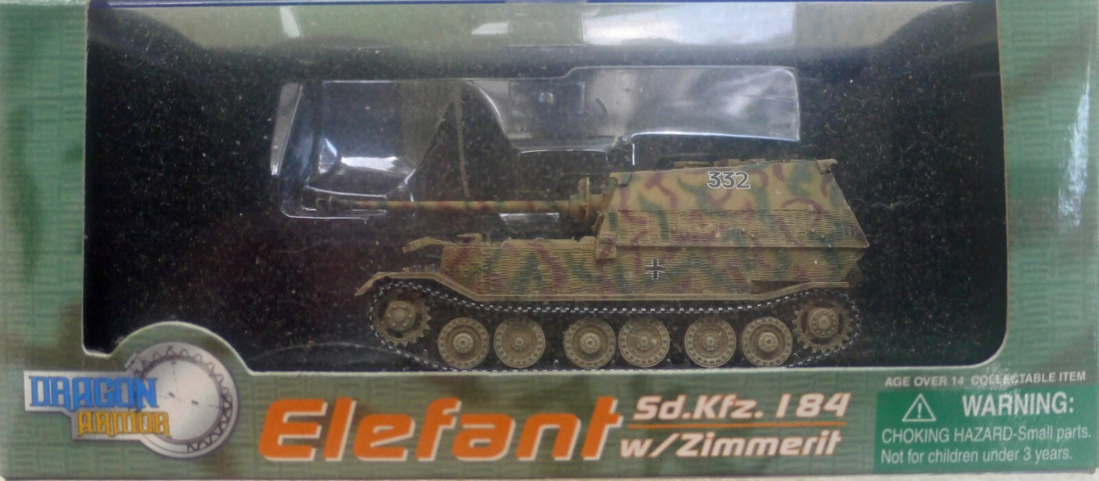 Dragon Armor 60123 Sd.Kfz.184 Zimmerit Elefant 3/sPz.Jg.Abt 653 1/72 ...