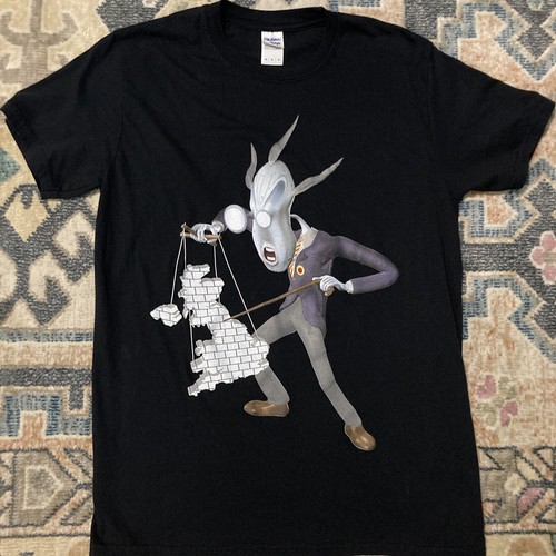 PINK FLOYD The Wall Schoolmaster Black T-Shirt Size M Waters Gilmour | eBay