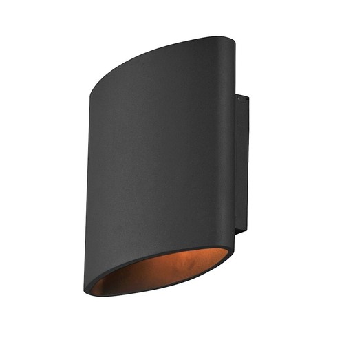 Maxim Lighting 7" Lightray LED Outdoor Wall Sconce, Bronze - 86152ABZ ...