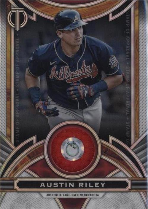 2023 Topps Tribute - Stamp of Approval Relics Austin Riley #SOA-AR /199 ...