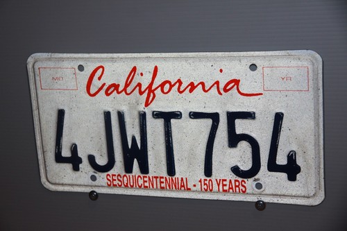 2003 CALIFORNIA License Plate ** " LIPSTICK CURSIVE ...