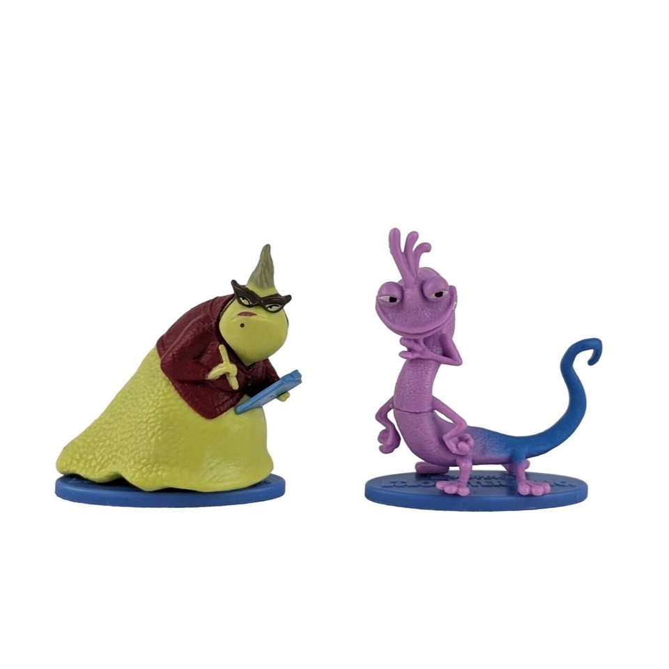 Disney Pixar Monsters Inc Figures Sully Mike Boo Roz Randall Cake ...
