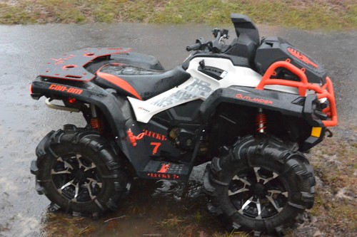 Can-Am Outlander Gen 2 Short Frame Metal Footwell Floorboards W/ Side ...