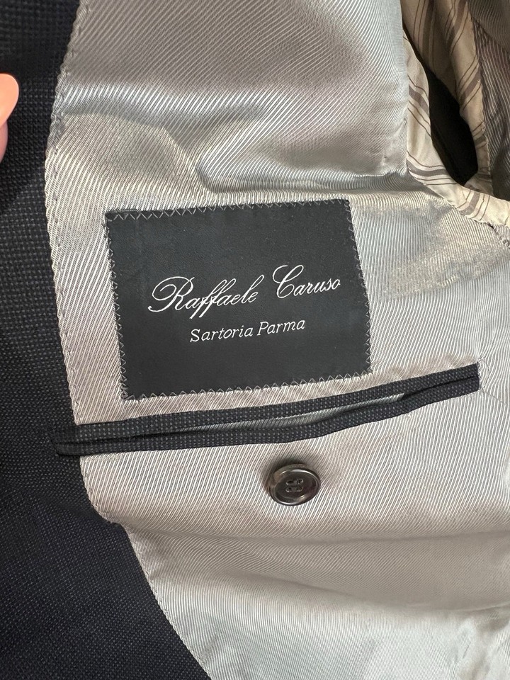 Vintage Raffaele Caruso Sartoria Parma Suit Jacket | eBay UK