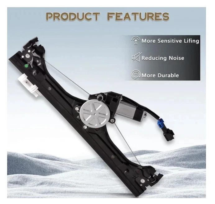 Front Right Passenger Side Power Window Regulator with Fiat 500 ...