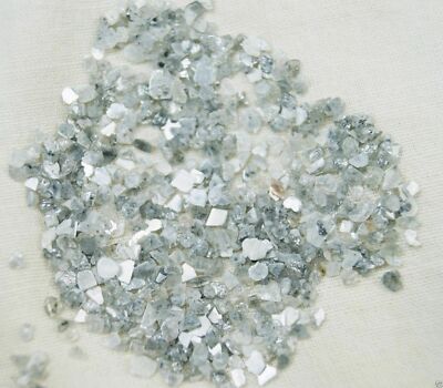 10.07ct Natural Diamond slices Raw uncut rough diamond chips White ...
