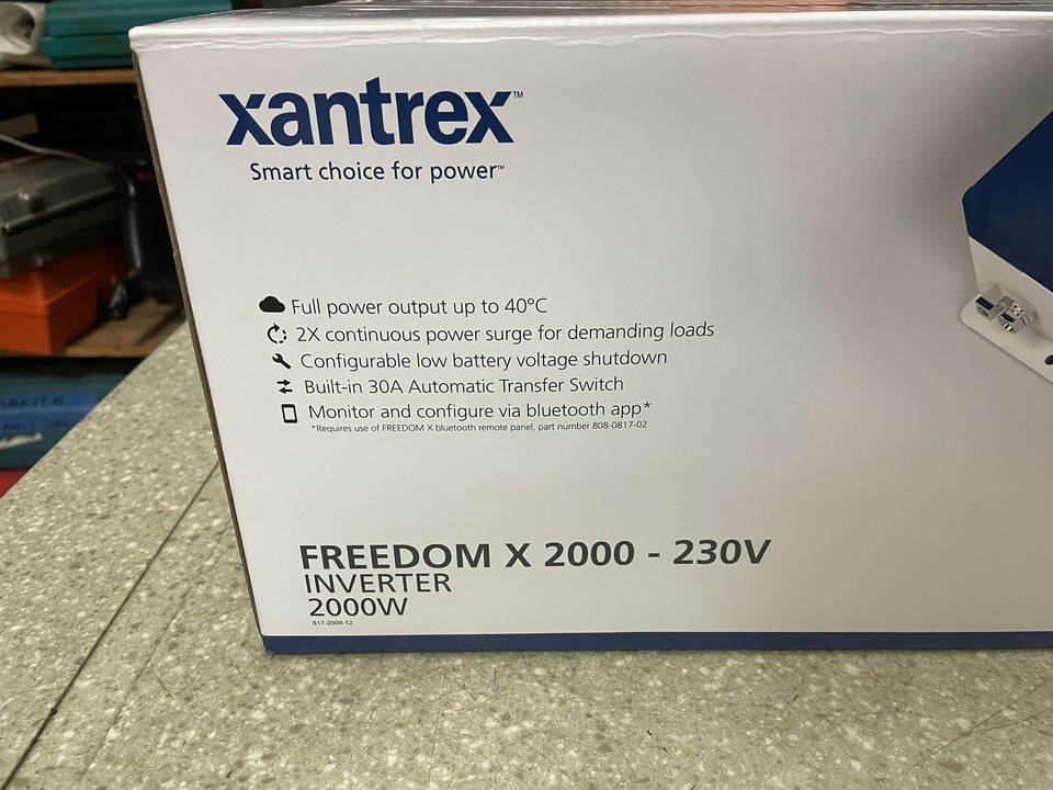 Xantrex Freedom Power Inverter, XC2000 - 230V, 12V DC - 230V AC, P#817 ...
