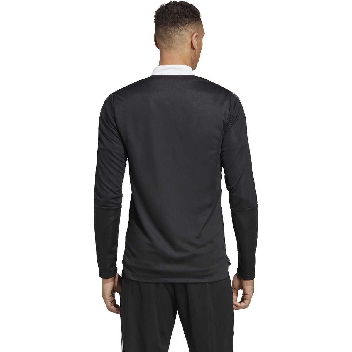 Adidas Track Jacket Men’s Large Tiro21 Full Zip Black White Aeroready ...