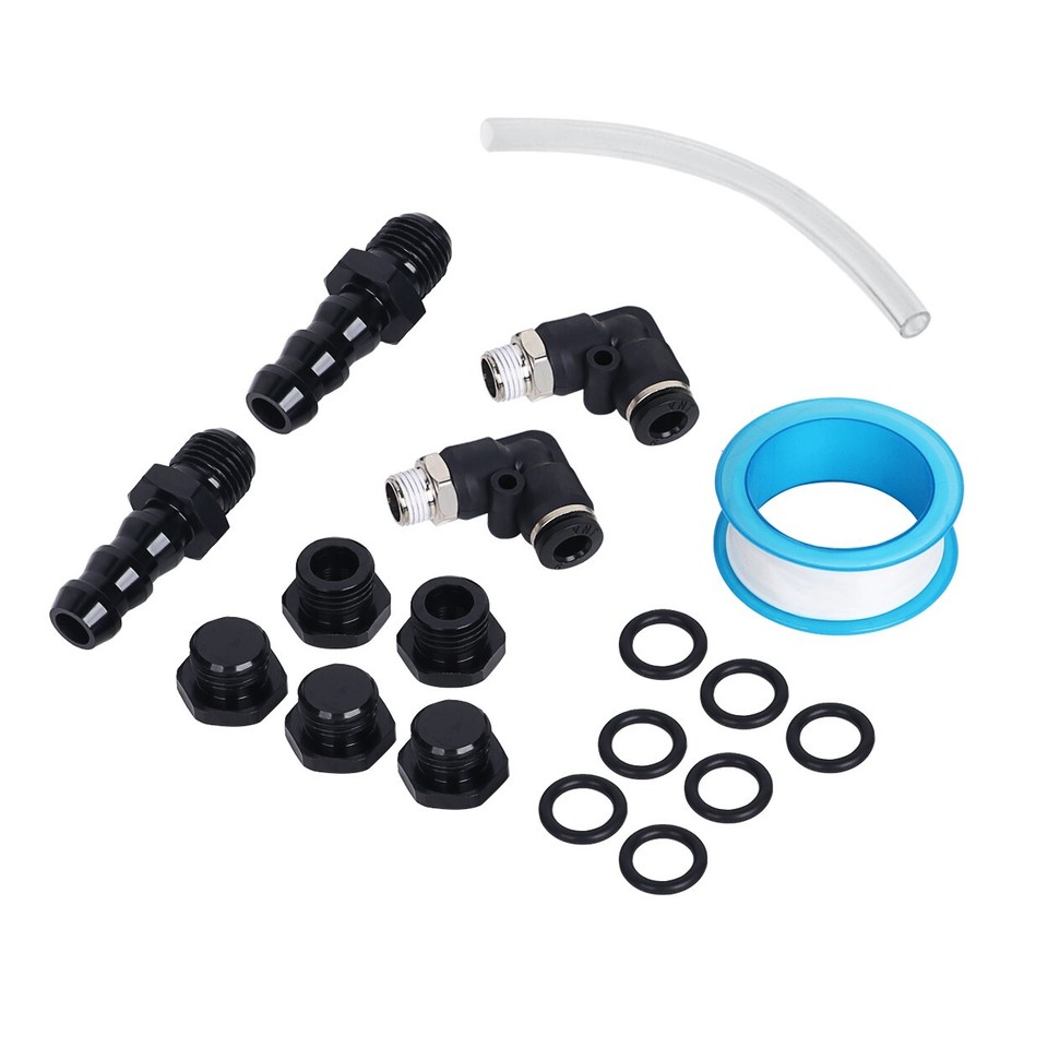 Lencool Racing 1L Fuel Tank With Cap And Level Sender Polished Aluminum ...