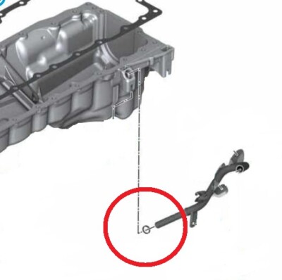 O-Ring Ölmessstab Führungsrohr Dichtung Dichtring BMW 11437794698 ...
