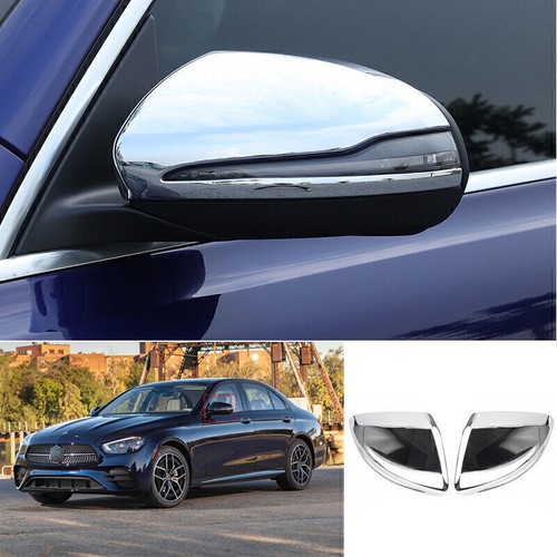 For Benz E-Class E43 E53 E63 2017-2022 ABS Chrome Rear View Mirror ...