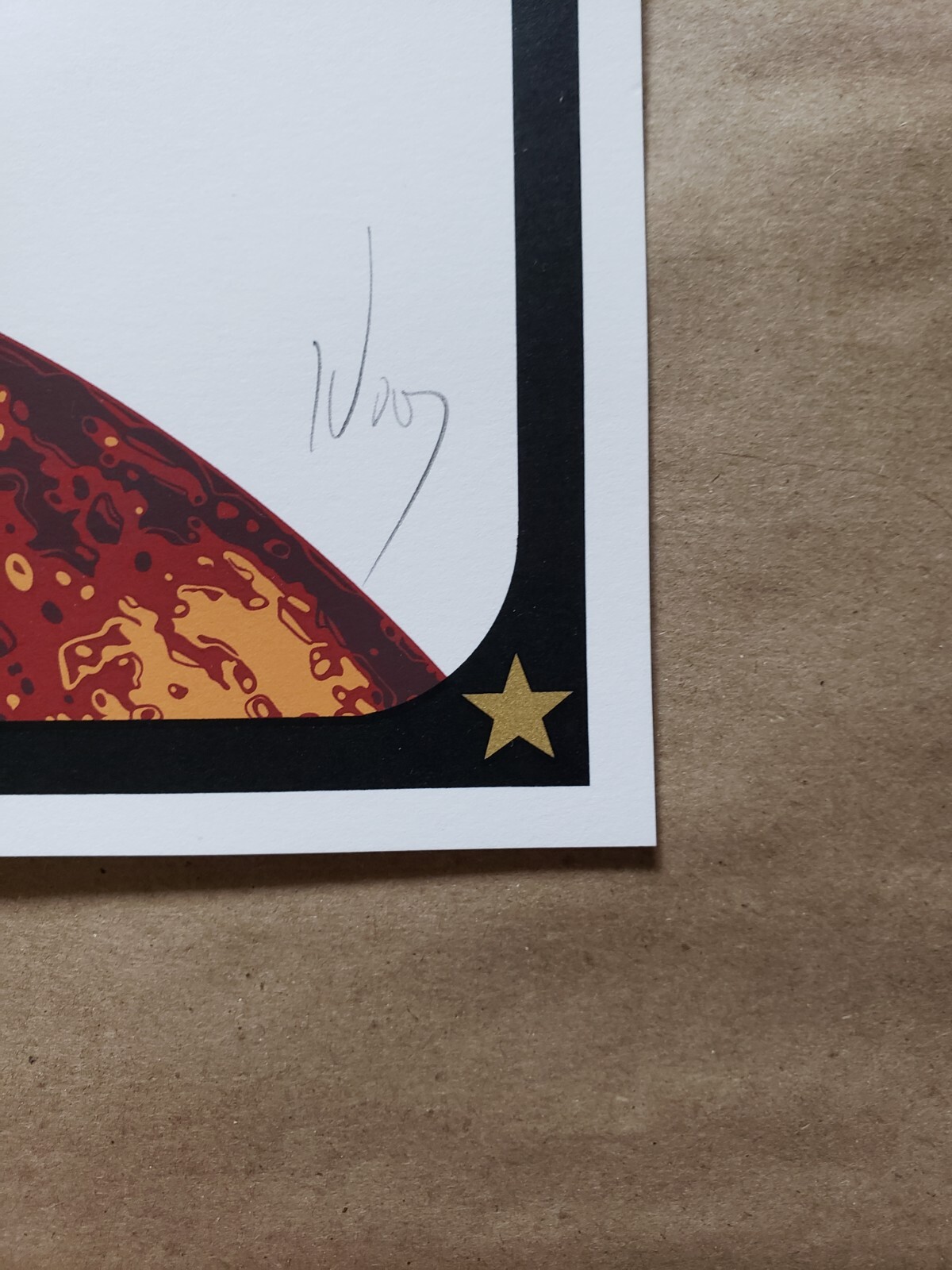 David Bowie Starman Art Print Poster Limited Edition Rare Ziggy ...