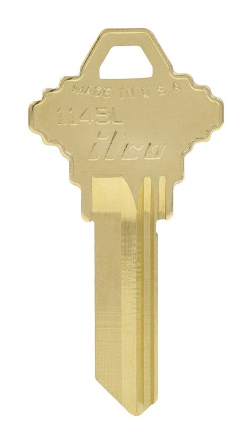 Hillman 85340 Brass Nickel Sc19 Universal Single Sided Blank Key (pack ...