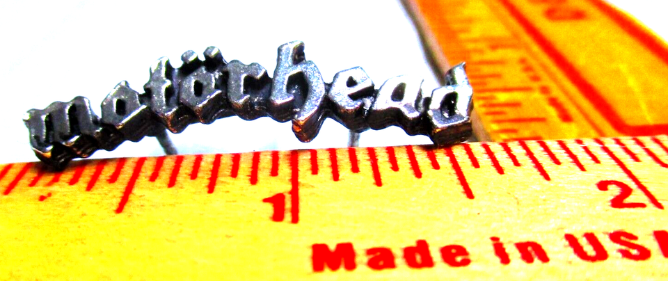 Motorhead pin vintage collectible old hard rock band music concert ...