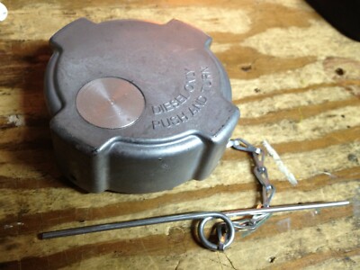 Diesel Gas Cap Cover Truck Metal 31062 Push and Turn | eBay