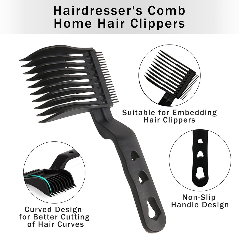 Blend Friend Fade Comb,Professional Barber Comb for Men Haircut Hair ...
