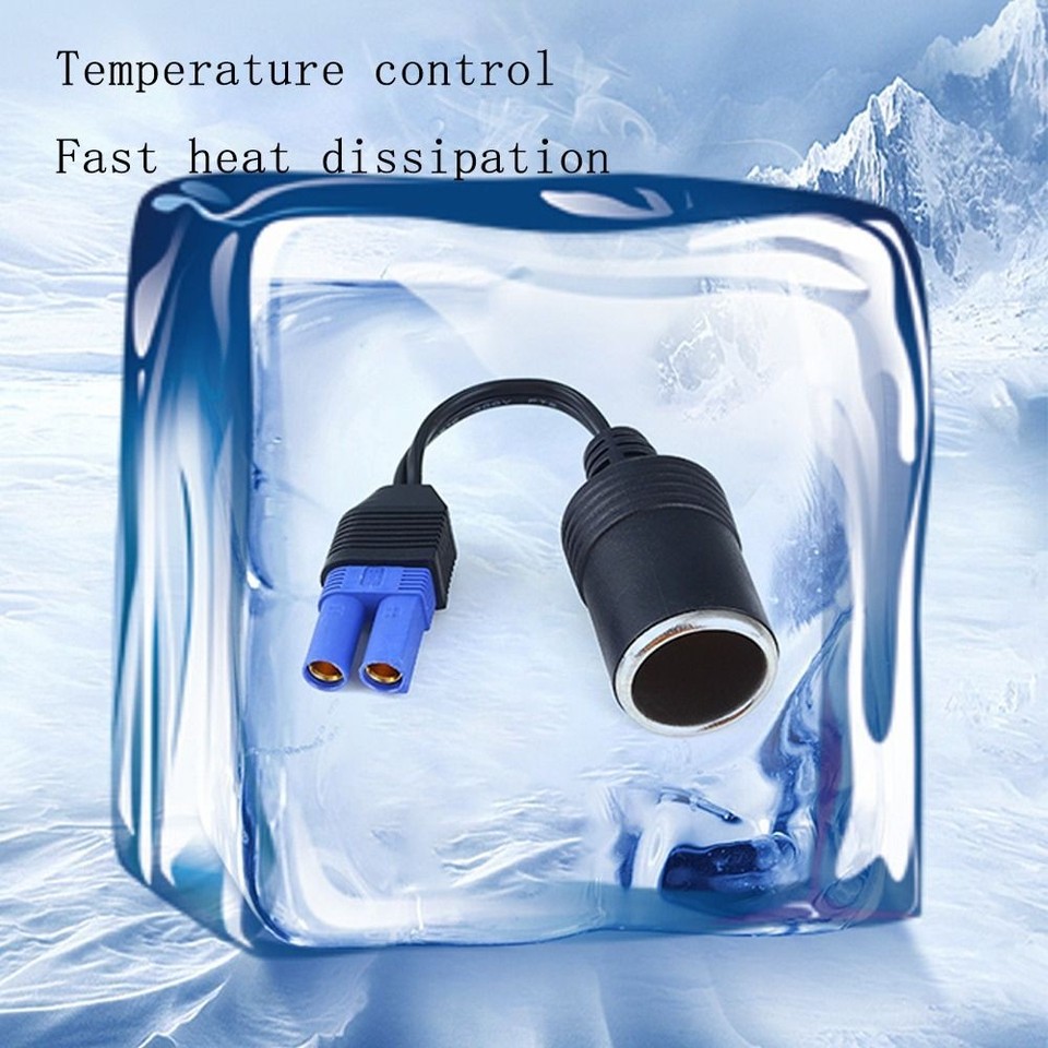 Car Jump Starter Car Battery Booster Connector Socket Adapter Cigarette ...