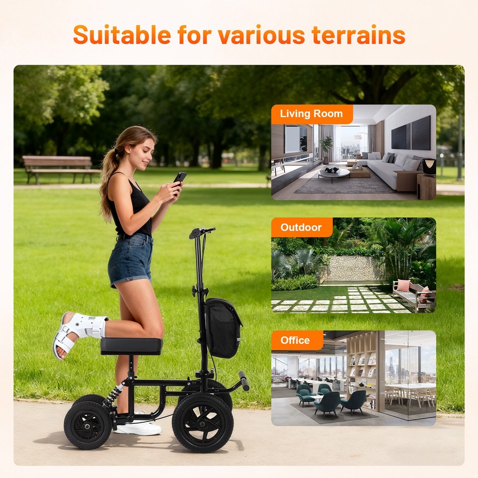 Scooter for Disabled Adults,Lightweight Collapsible Scooter for Broken ...
