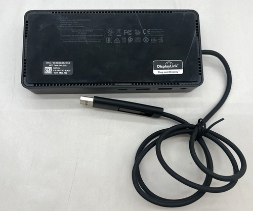 Dell DisplayLink Docking Station D6000 No Power Cord Used | eBay