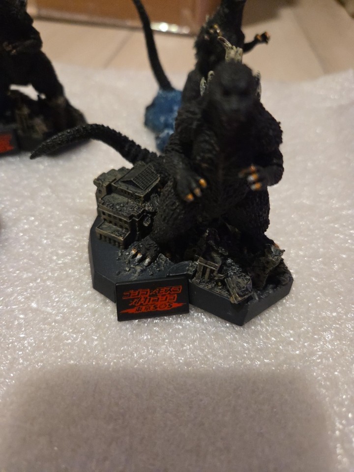 BANDAI Complete Works GODZILLA Diorama Mini Figure HG Yuji Sakai Lot of ...