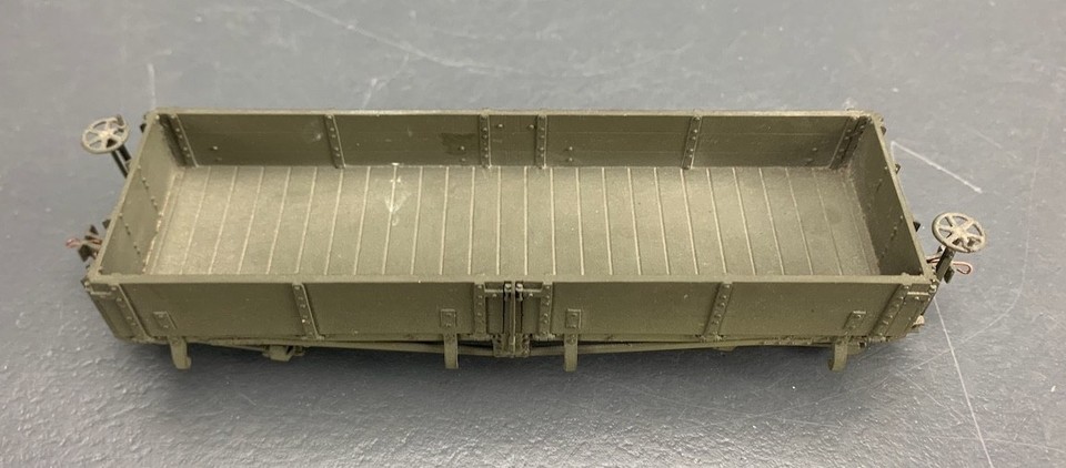 1:43 7MM On2 WDLR Class D bogie open wagon RTR O3484 | eBay