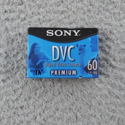 Sony DVC Mini DV Digital Video Cassette Tape DVM60PRL 60 Min Premium ...