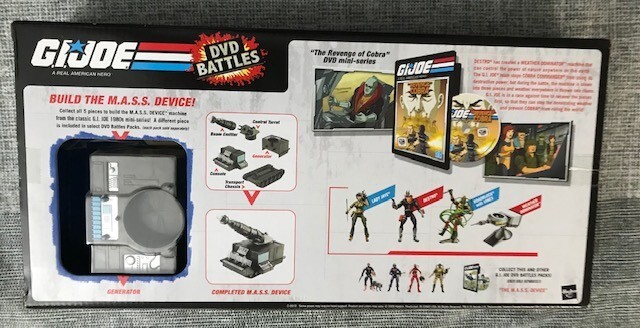 GI Joe DVD Battles "Revenge of Cobra" Build The Mass Device Set 2 Of 5 ...