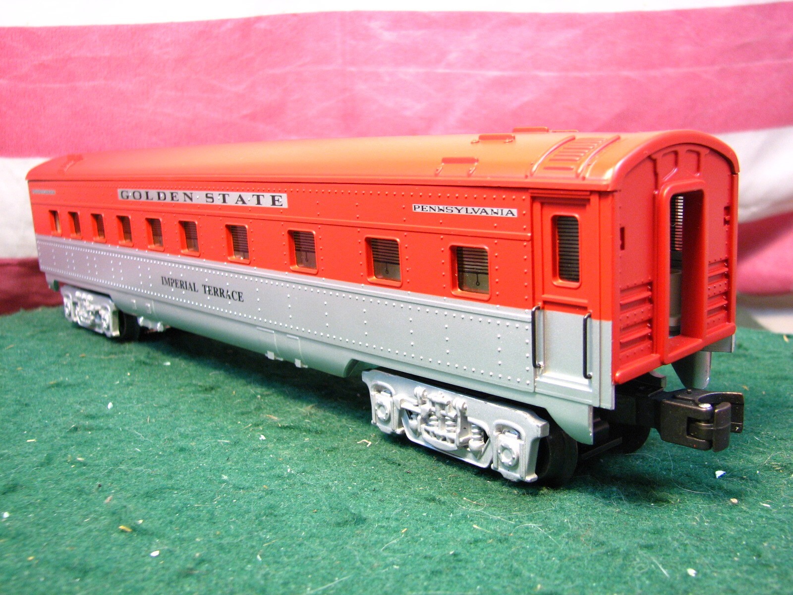 K-Line K4532-3368 Golden State PRR Imperial Terrace Pullman GS ...