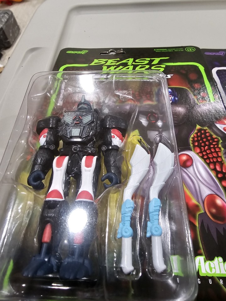 Super7 ReAction Beast Wars Transformers MEGATRON & 2 OPTIMUS PRIMAL ...