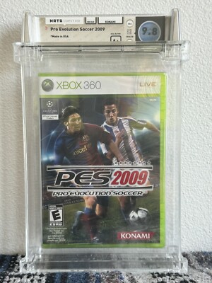 Pro Evolution Soccer PES 2009 Microsoft Xbox 360 New WATA Graded 9.8 A+ ...