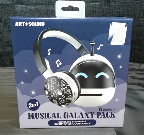 Musical Galaxy Wireless Speaker and Headphones Combo Pack by Art ...