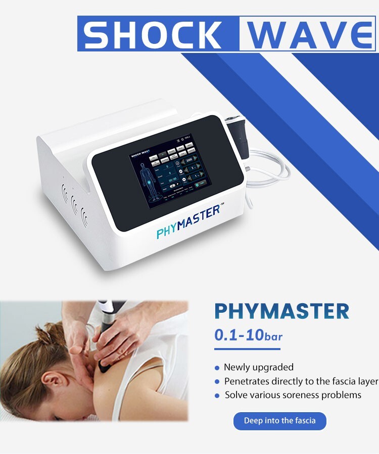 ESWT Pneumatic ED Shockwave Therapy Machine Pain Relief Removal 10 Bar ...