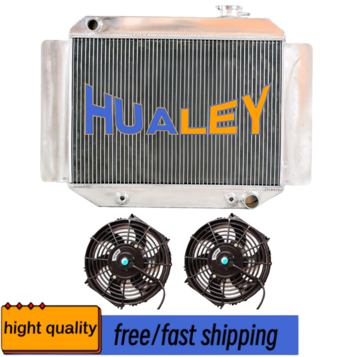 3 ROW Aluminum Radiator For+Fan 66-71 Holden HR HK HT HG H Series 2.6L ...