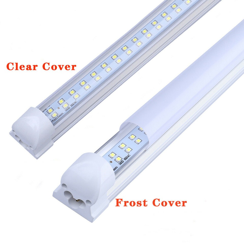 8 Foot LED Shop Lights 120W 72W 8FT Led Tube Light Fixture 8' T8 ...