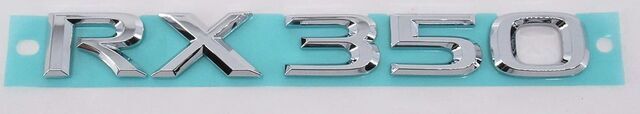 Genuine Lexus 2016-2022 Lexus RX350 - Nameplate 75443-0E040 | eBay