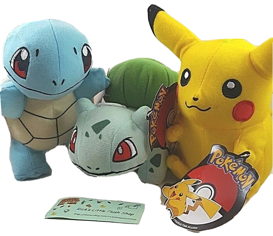 Bulbasaur Pikachu Squirtle