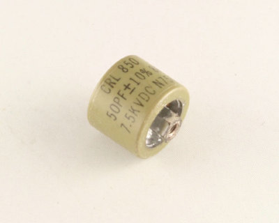 50pF 5000V Ceramic Transmitting RF Rated Capacitor 5KV DC 5,000 Volts ...