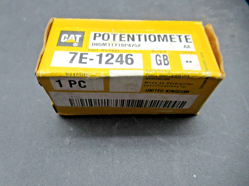 Genuine Caterpillar 7E-1246 Potentiometer 7E1246 OHM Engine Speed ...