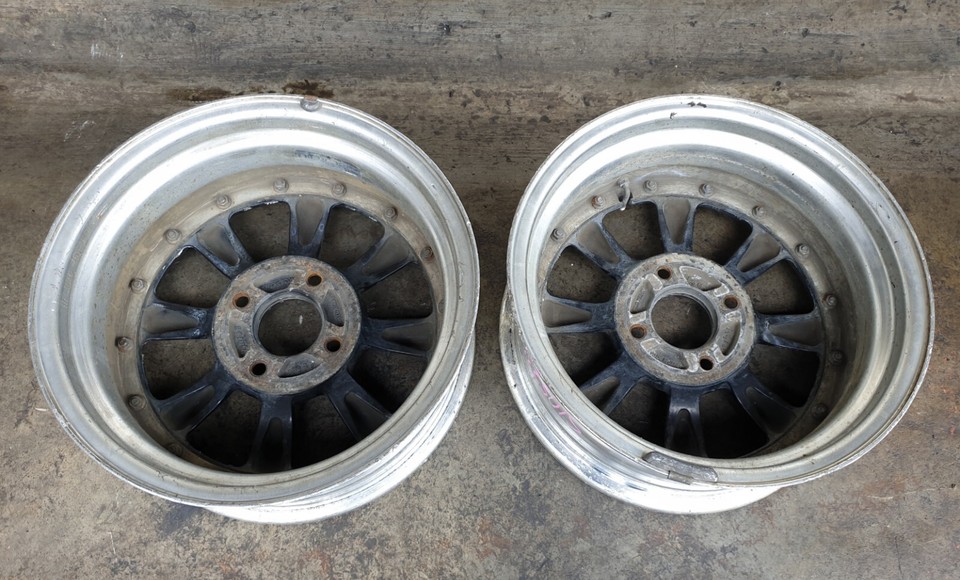 2pc ONLY JDM 15" SSR RS8 rs-8 watanabe rims wheels for ae86 datsun 114 ...